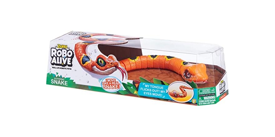 Robo Alive Slithering Snake Robotic Toy