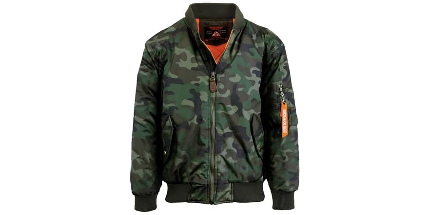 Mens Heavyweight Flight Bomber Jacket (Open Box)