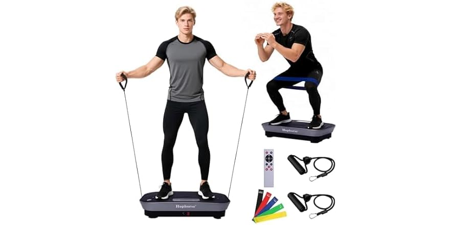 Hophorse Vibration Plate Machine (Blue)