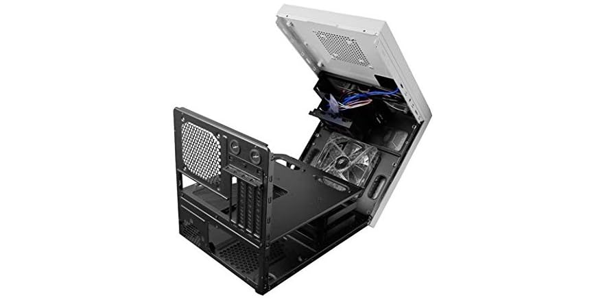 Apevia X-QBER-WHT Computer Case