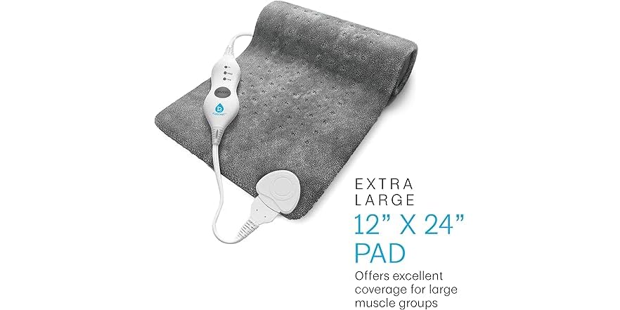 3PExperts Travel Heating Pad Gray