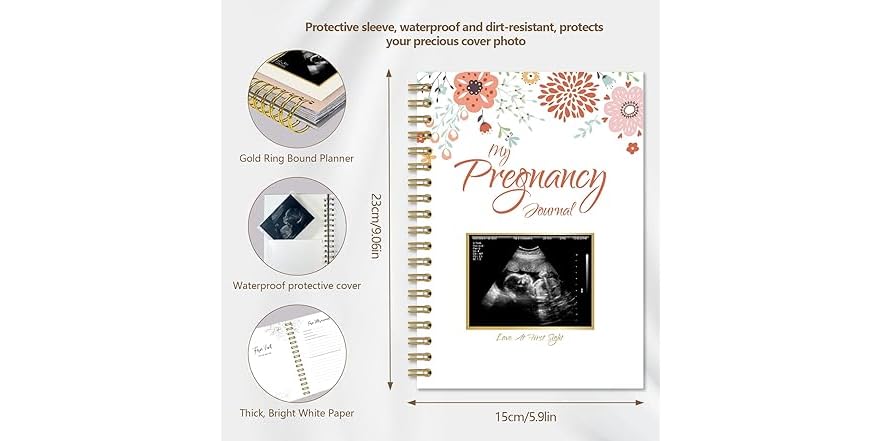 Ouhiam Pregnancy Journal Memory Book