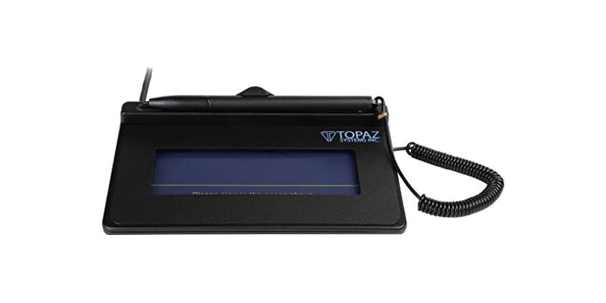 Topaz Electronic Signature Capture Pad