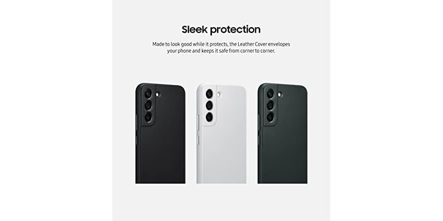 Samsung Galaxy S22 Leather Phone Case