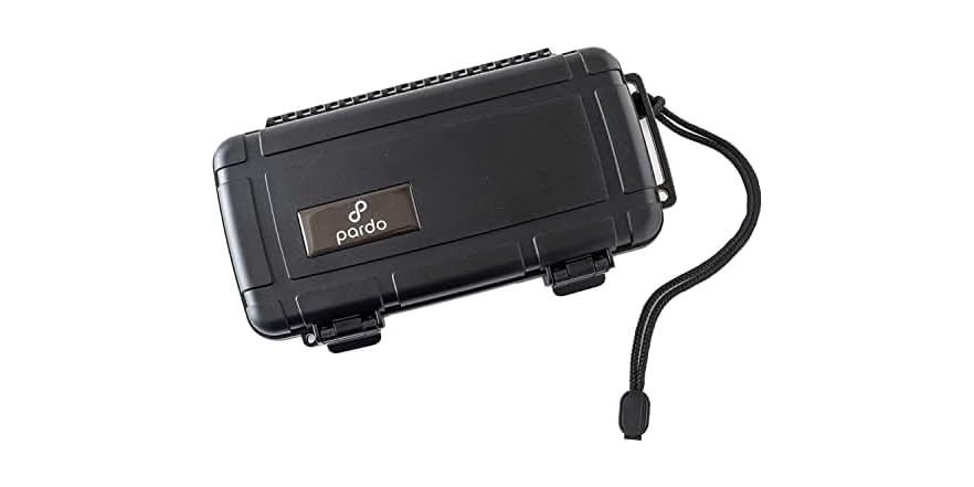 Pardo Cigar Travel Humidors w/Humidifier Disc