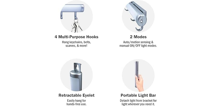 Flipo Key Holder Motion Light