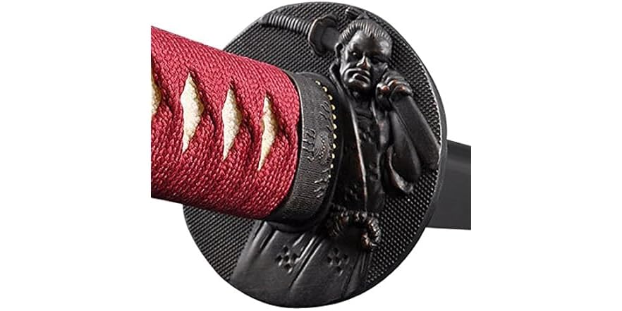 Handmade Katana Sword Warrior Red Tsuka