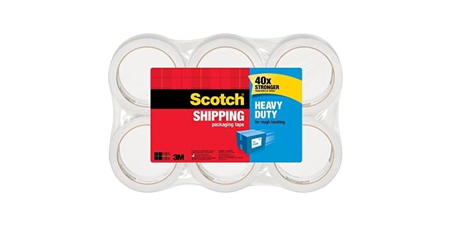 Scotch Shipping Packaging Tape, 1.88"