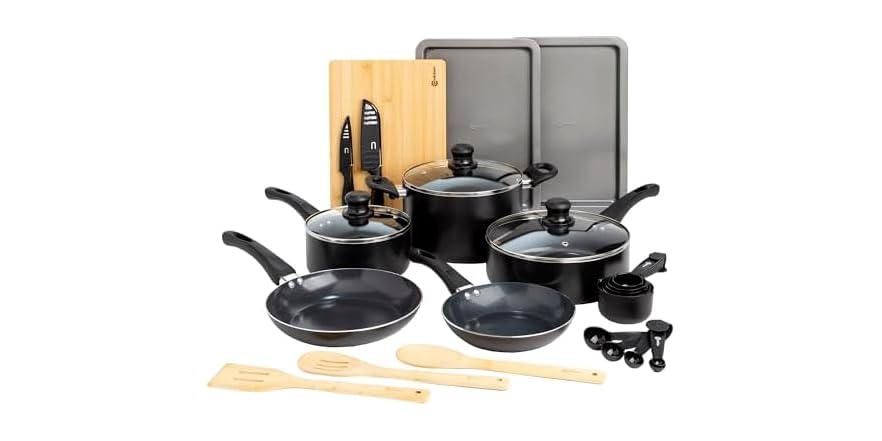 Ecolution Easy Clean Ceramic Nonstick Cookware Set