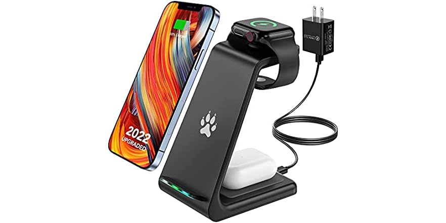 3 in 1 Wireless Charging Station