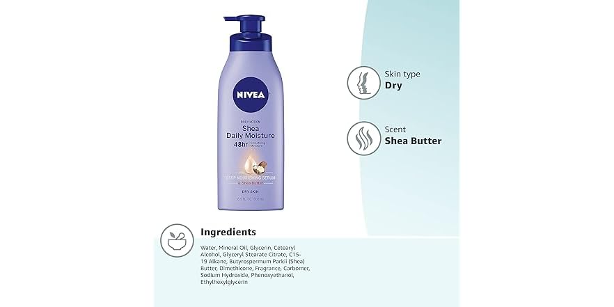 NIVEA Shea Nourish Body Lotion