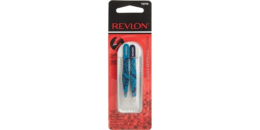 Revlon Mini Hair Removal Tweezer Set
