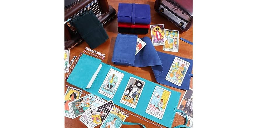 Card Bag Velvet Wrap Tarot Card Holder
