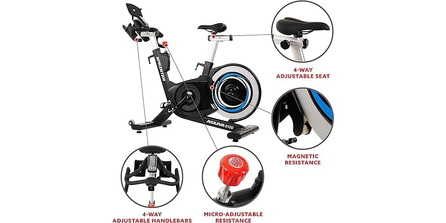 Sunny Health & Fitness ASUNA 6100 Sprinter Exercise Bike