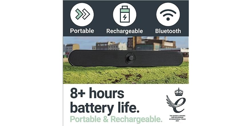 Majority Atlas Portable Bluetooth Soundbar