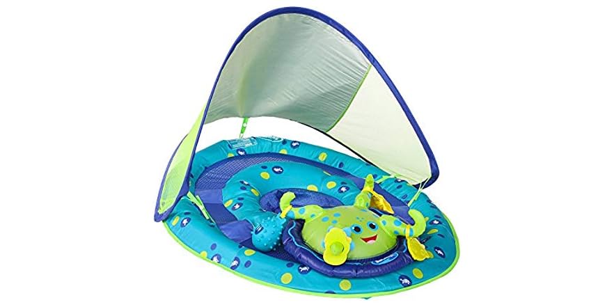 SwimWays Baby Spring Float Activity Center with Canopy