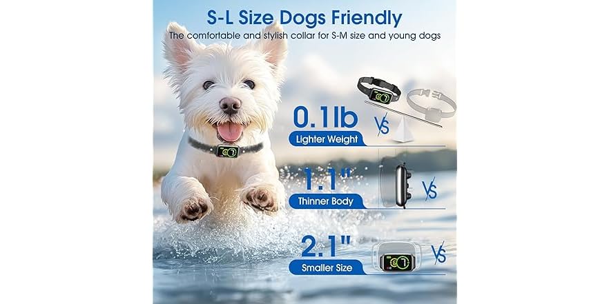 NQQHNN Bark Collar for Dogs