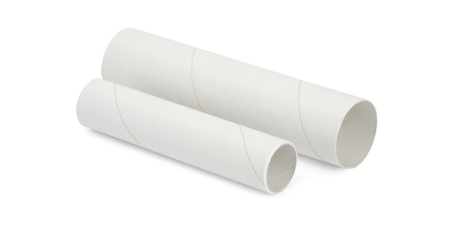 50 Pack Cardboard Craft Tube Rolls