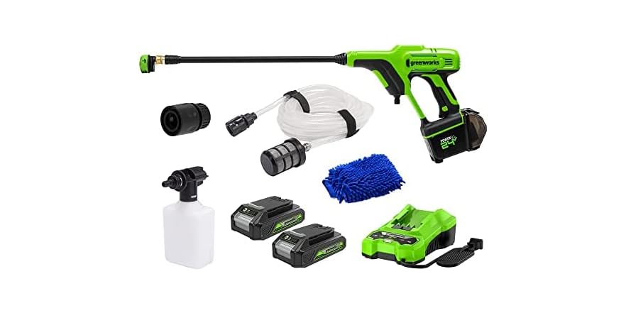 Greenworks 24v Cordless Power Cleaner