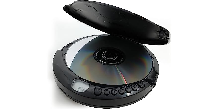 PROSCAN Personal Compact CD Player w/Wired Earbuds