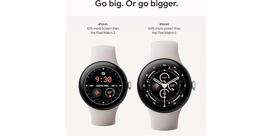 (NEW) Google Pixel Watch 3 (2024 Model) (LTE)