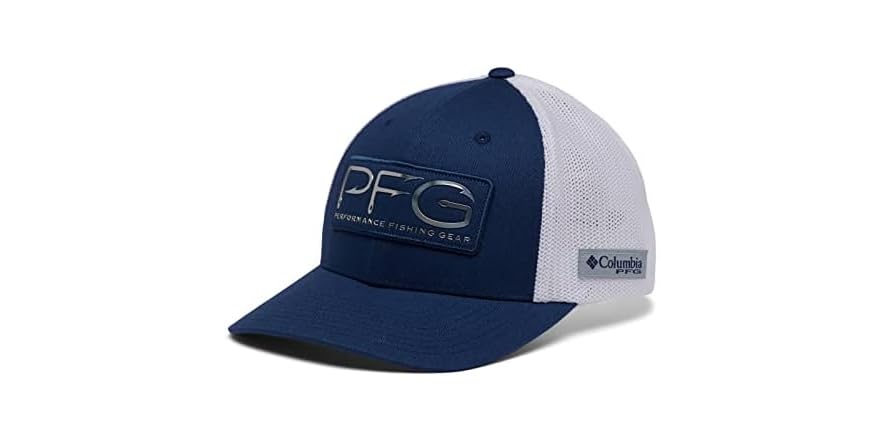 Columbia Unisex PFG Logo Mesh Ball Cap
