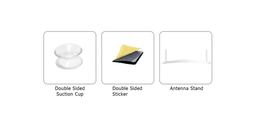 Antop AT-120 Paper Thin Indoor HDTV Antenna White