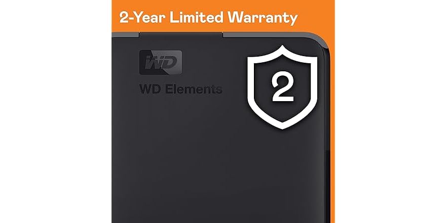 WD 5TB Elements Portable External HD