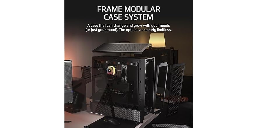 CORSAIR 4000D RS Frame Modular Mid-Tower PC Case (Open Box)