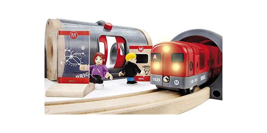 Brio 33513 Metro Railway Set, 20 Piece
