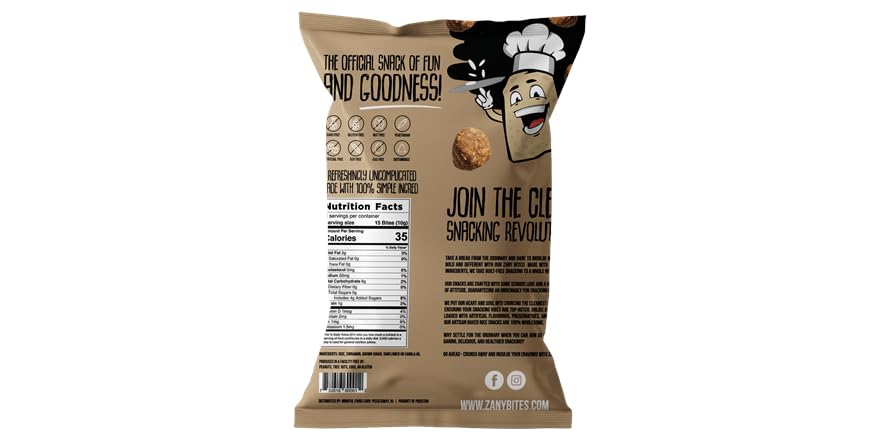 (10 Pack) Zany Bites Sweet & Savory Variety