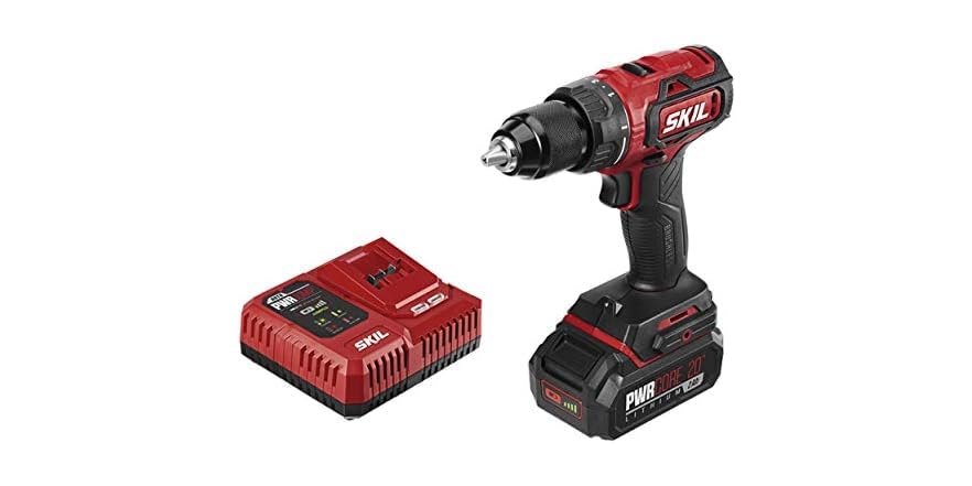 SKIL Brushless 20V 1/2 Inch Drill Driver Kit