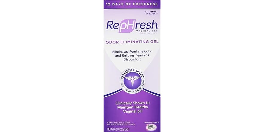 RepHresh Odor Eliminating Vaginal Gel