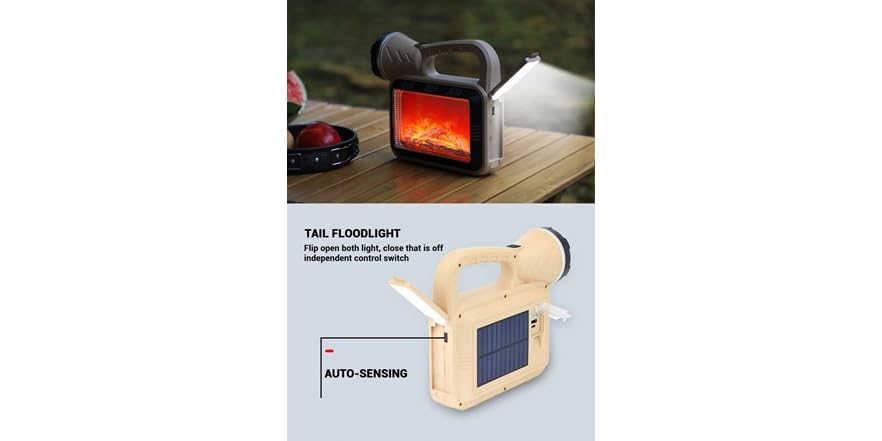 Experts Outdoor Flashlight Flame Simulator
