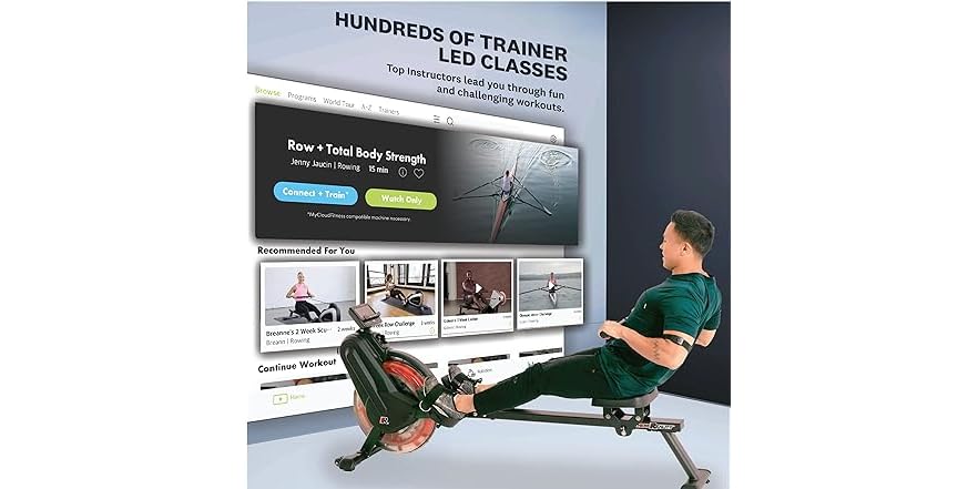 Fitness Reality Water Rowing Machine