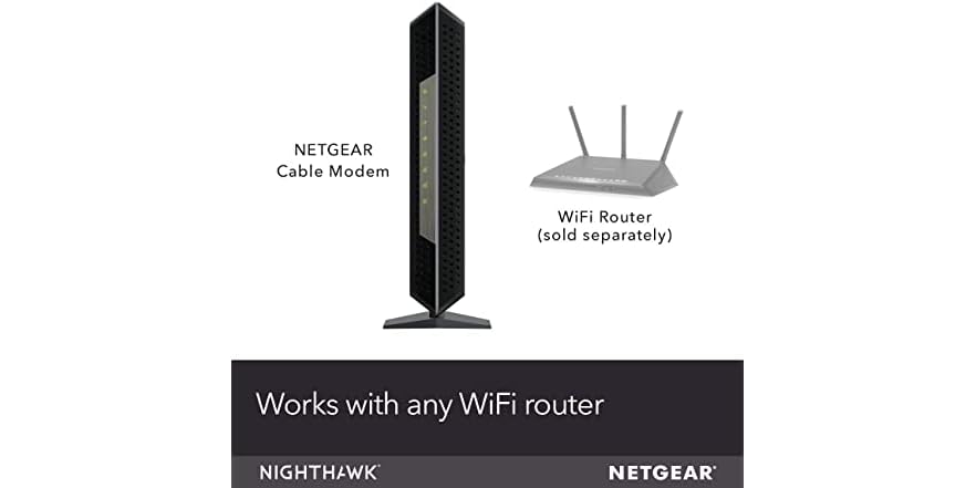 NETGEAR Nighthawk Cable Modem CM1200 (Open Box)
