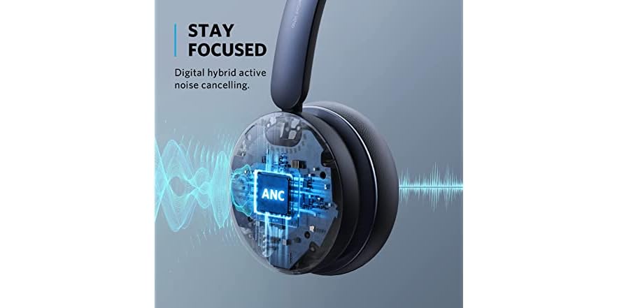Anker B09BVP6ZBY Anker PowerConf H700, Bluetooth Head (Open Box)