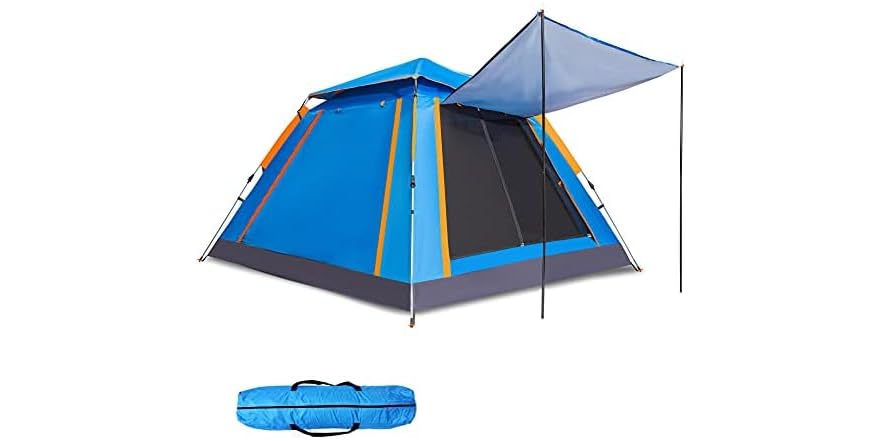 CHO Pop Up XXL Tent Sun Shade 5 Adults