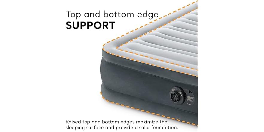 Intex Air Mattress with Built-in Pump (Full)