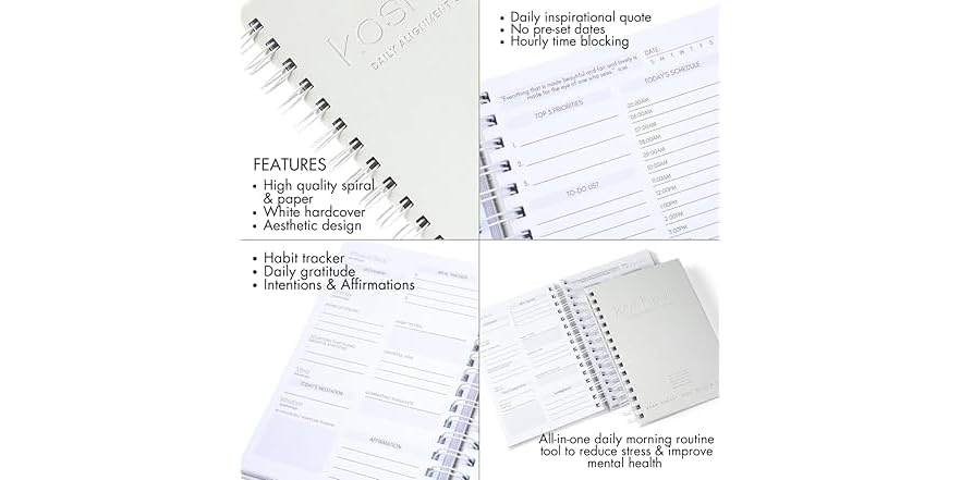Daily Alignment Journal: Habit Tracker