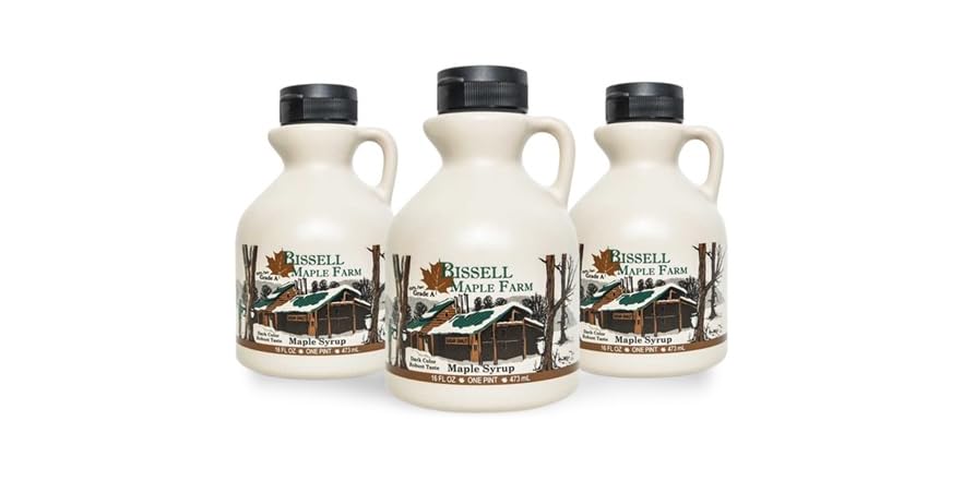 Bissell Maple Syrup Pint, 3-Pack