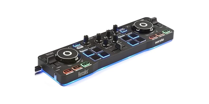 Hercules DJControl Starlight – Portable USB DJ Controller