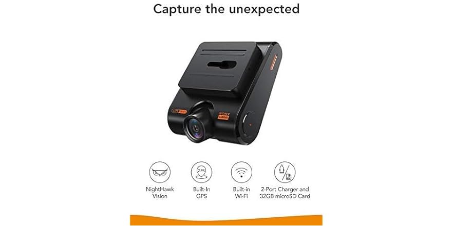 Roav DashCam S1, by Anker, Dash Cam, Dashboard Camera, Full HD 1080p ...