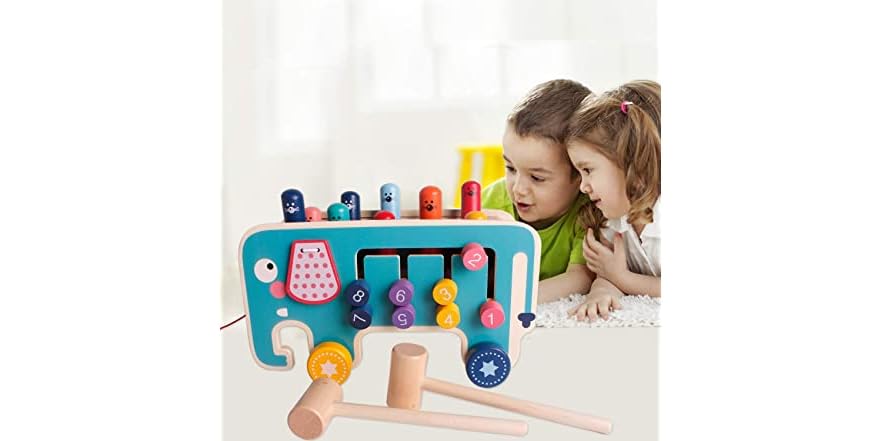 Wooden Hammer Toy Set