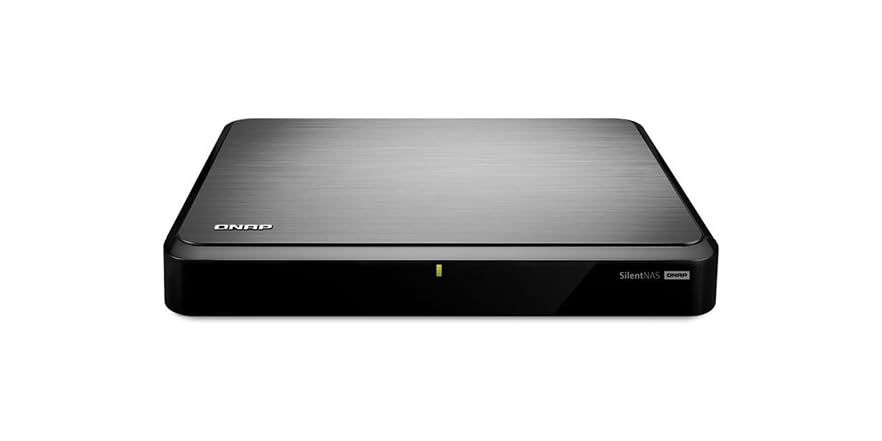 QNAP 2-Bay Diskless Fanless Quiet NAS