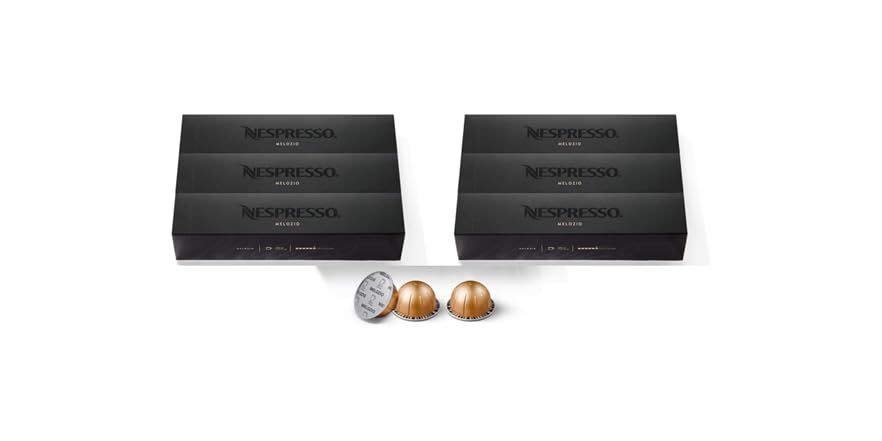 (60 Count) Nespresso VertuoLine Melozio Pods