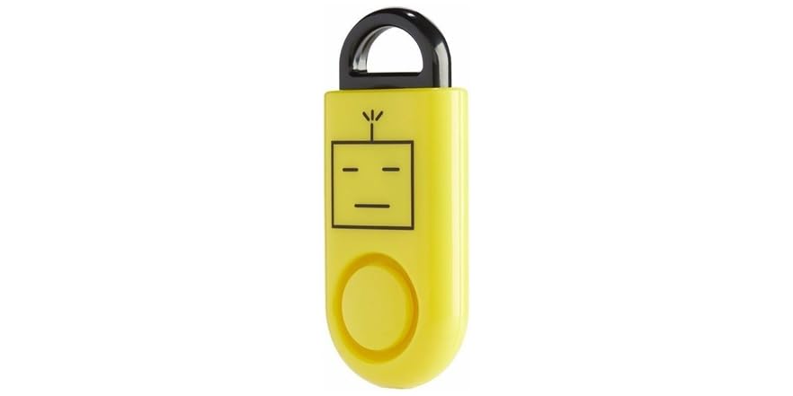eAlarm Jr. Personal Alarm, Yellow