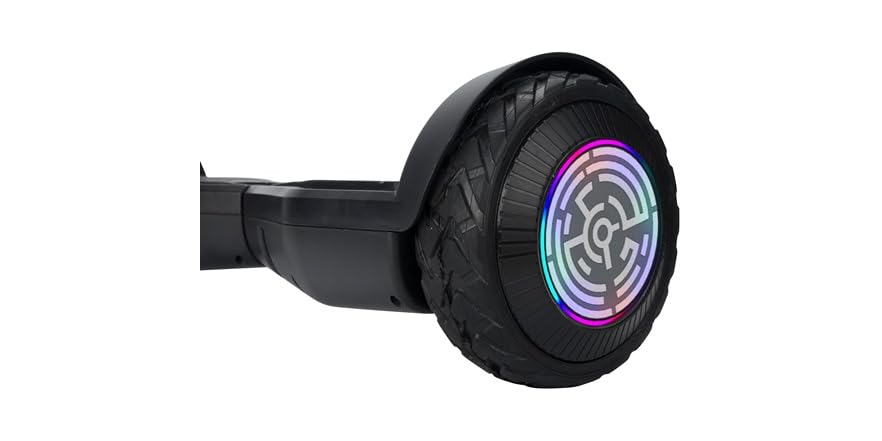 Hoverboard with Galaxy Light-Up Wheels