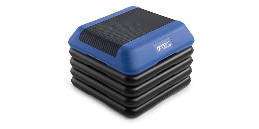 Circuit Fitness 16x16 in Adj 4 Risers