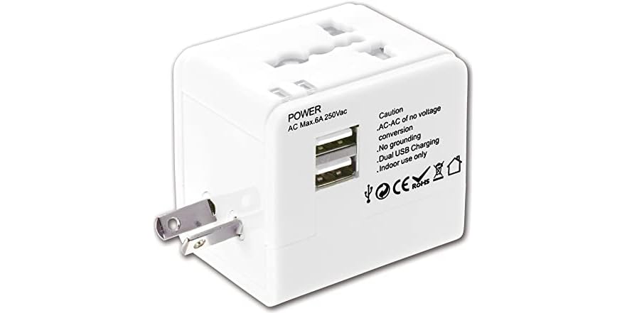Lewis N. Clark Global Wall Adapter